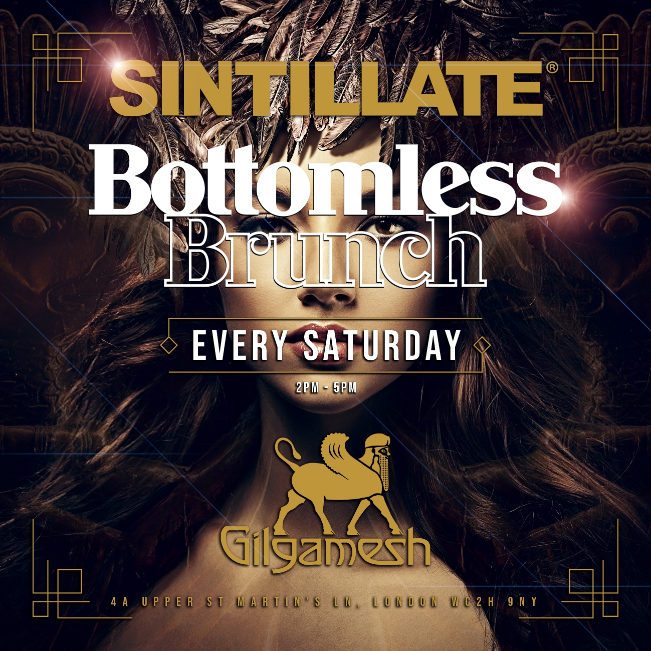 SINTILLATE Bottomless Brunch at Gilgamesh London | SINTILLATE
